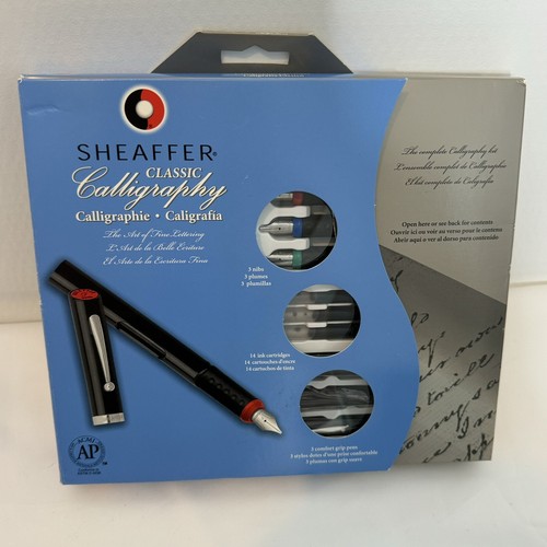 Vintage (2006) Sheaffer Viewpoint Classic Calligraphy Pen Set | eBay