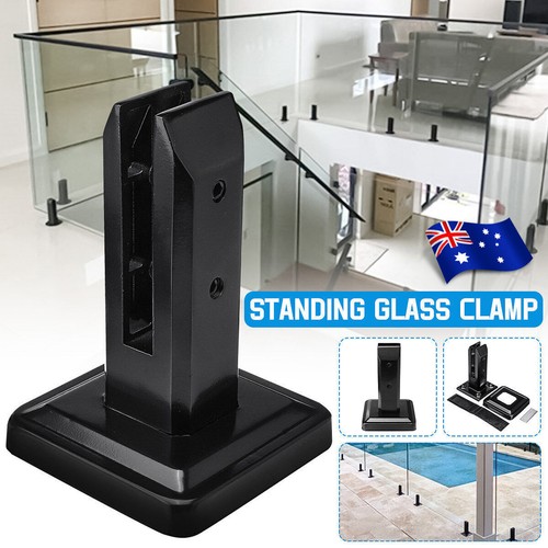28X Stainless Steel Spigot Glass Fence Clamp Pool Fencing Balustrade ...
