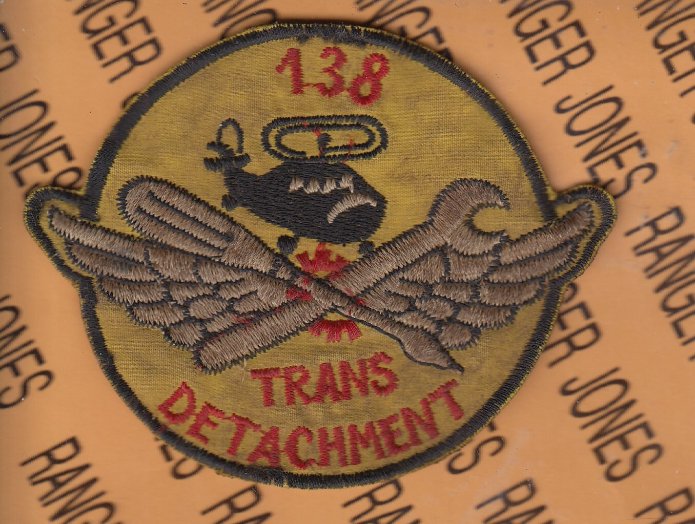 US Army 138th Transportation Detachment ~4" patch c/e | eBay