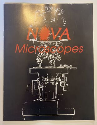 Vintage 10-Page Nova Microscope Catalog Brochure w/Specs by Nuremberg ...