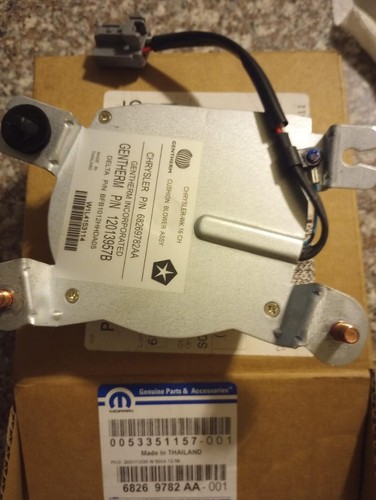 Genuine Mopar Seat Cushion Blower 68269782AANEW OEM PARTS. TRUSTED FOR ...