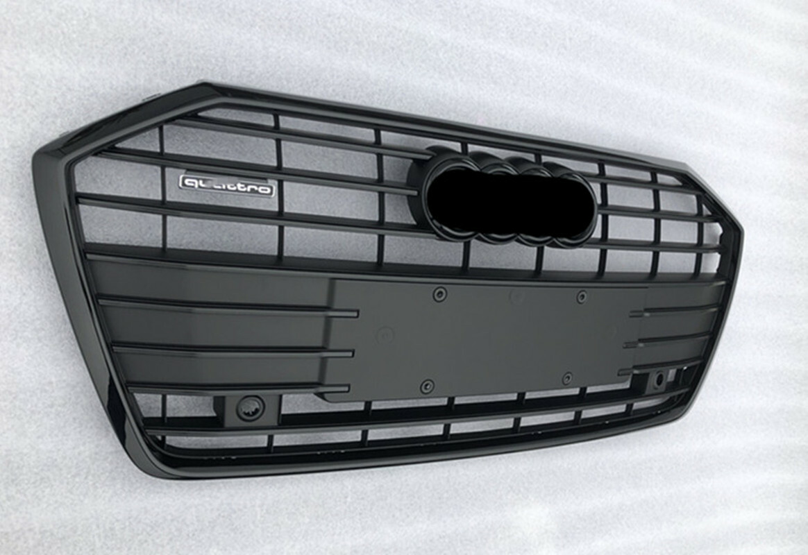 Honeycomb Front Vent Radiator Grille For Audi A6 C8 2019-2021 Black | eBay