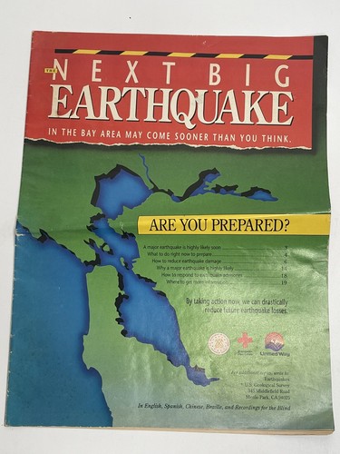 NEXT BIG EARTHQUAKE MAGAZINE NORTHERN CALIFORNIA 24 PAGES | eBay