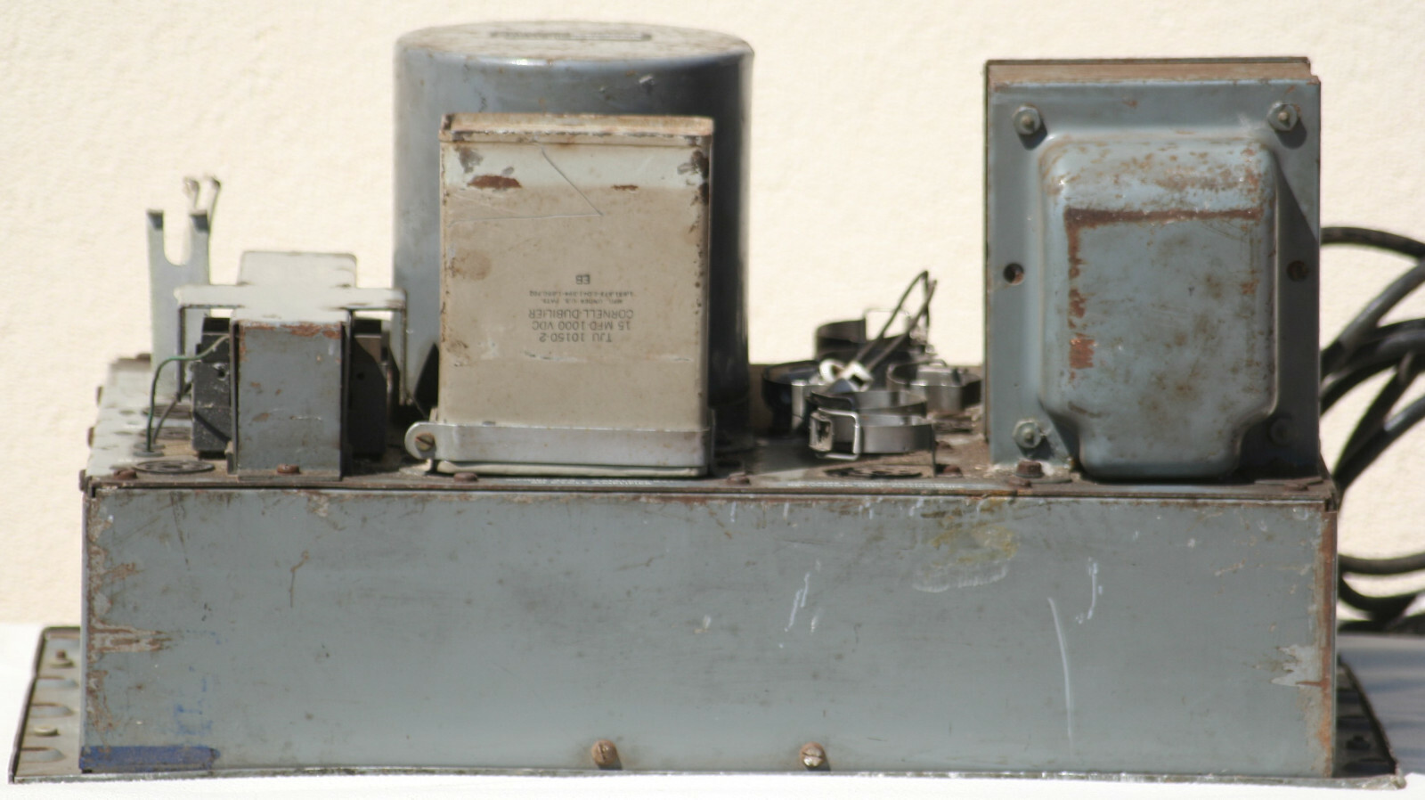 vintage tube power supply Ampex 375 western electric metal amplifier ...