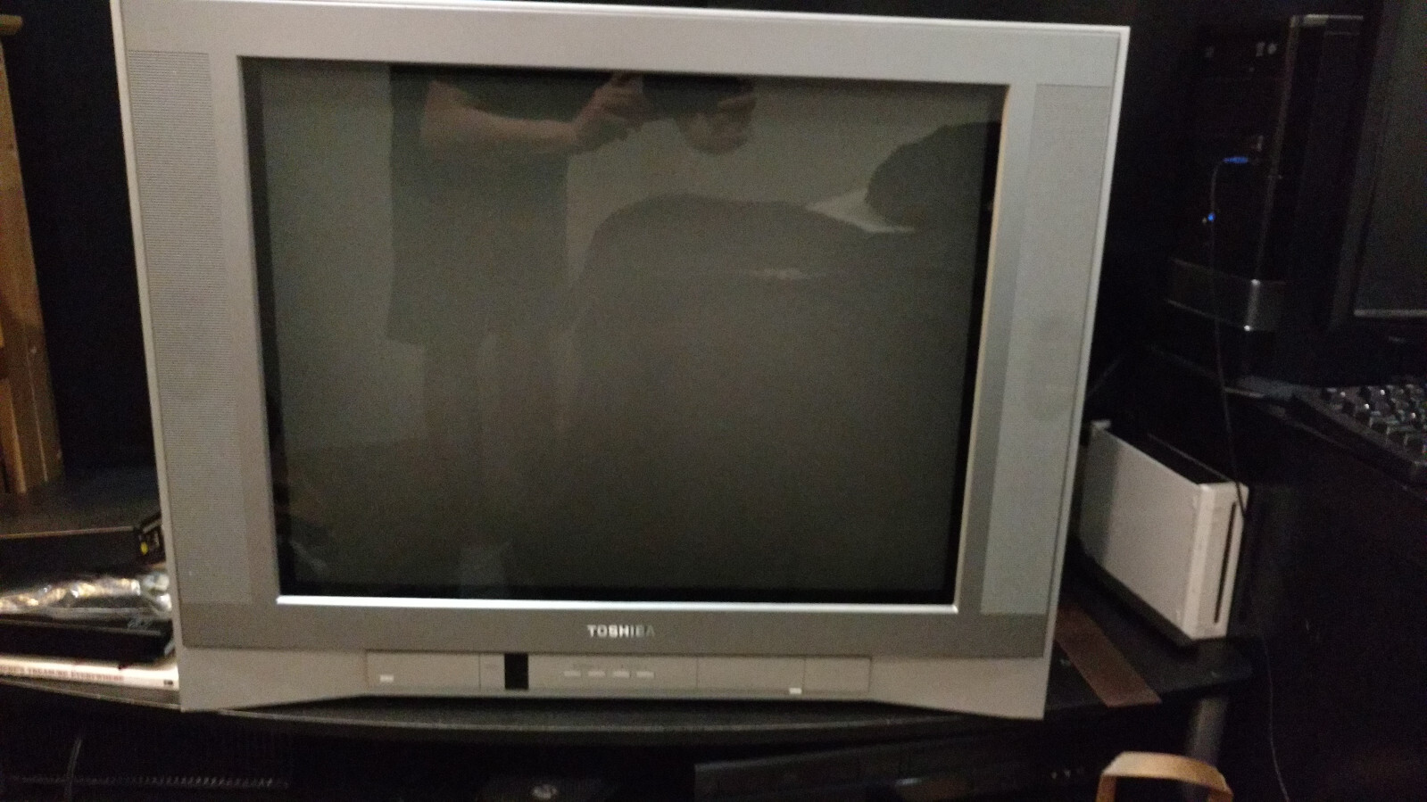 27" CRT TV For Retro Gaming, Toshiba 27AF443 component input | eBay