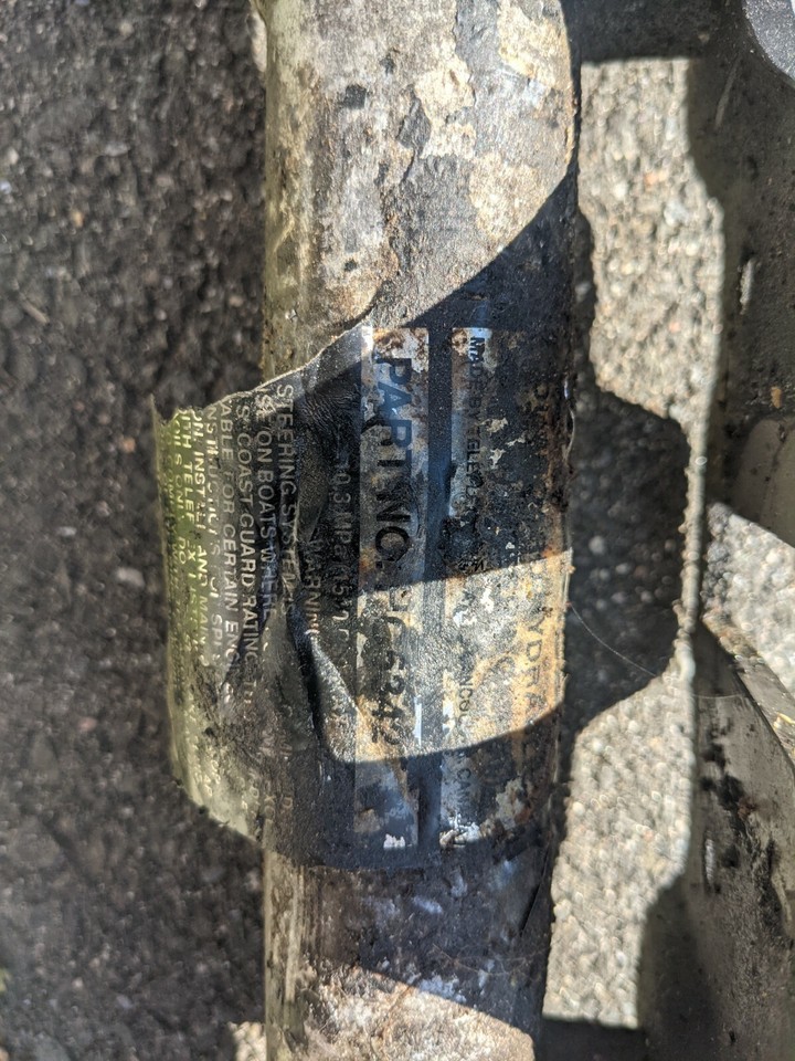 SeaStar Hydraulic Steering Piston Cylinder Ram HC5342 | eBay