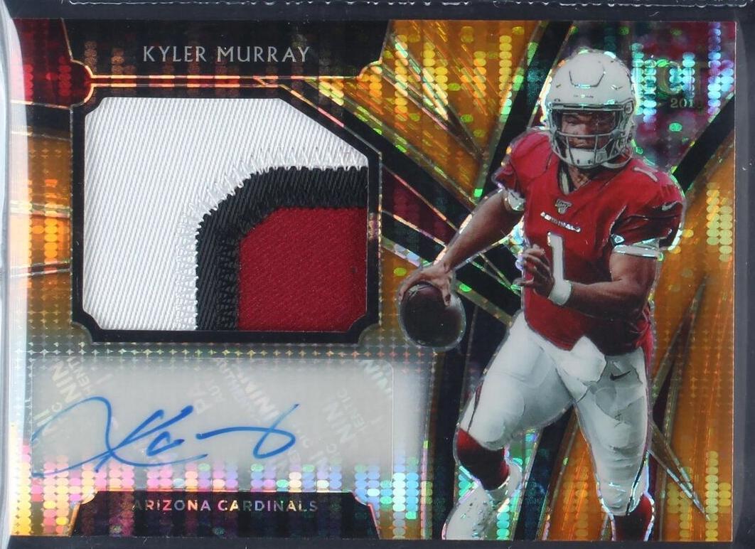2019 Panini Select - Jumbo Rookie Signature Swatches Kyler Murray #JM ...