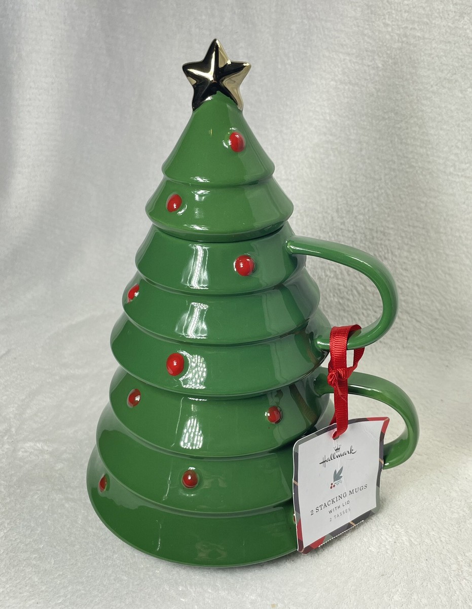 Hallmark Ceramic Christmas Tree Hallmark 2024 Keepsake Mini Little Cup