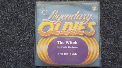 7" Single Vinyl The Rattles - The witch/ Devil's on the loose DOPPEL-A ...