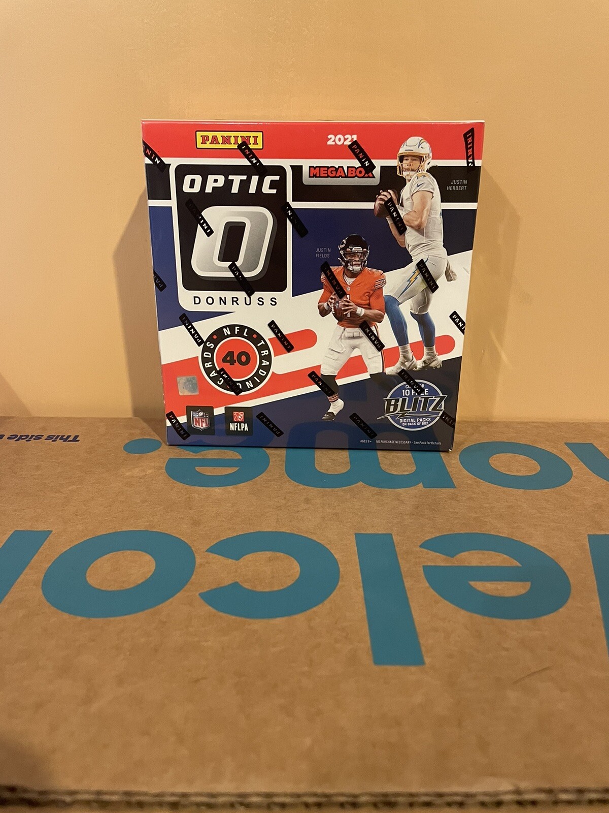 2021 Panini Donruss Optic Football Mega Box FANATICS EXCLUSIVE Hobby ...