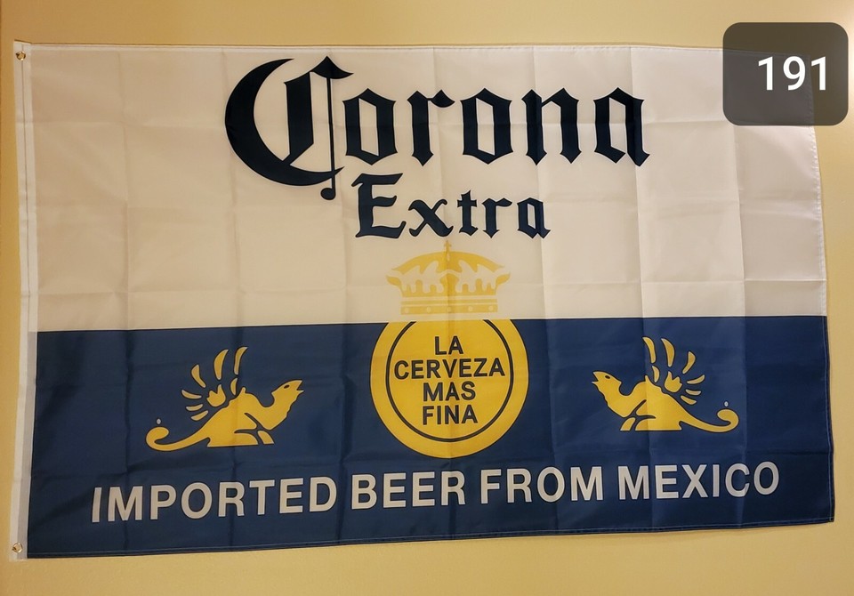 Corona Beer Flag 3x5 Banner Man Cave Bar # 191 | eBay
