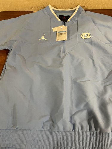 Mens UNC North Carolina Tar Heels Nike Jordan Short Sleeve 1/4-Zip ...