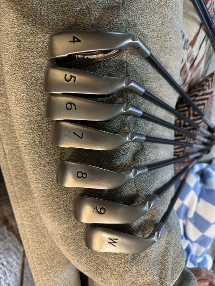 Ping G20 4-PW Regular Graphite Iron Set Black Dot | eBay