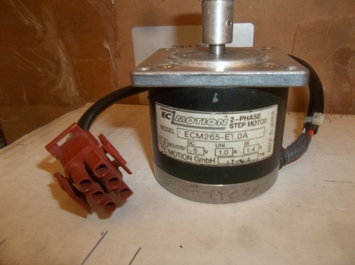 EC MOTION ECM265-E1.0A, 2-PHASE STEP MOTOR JAPAN | eBay