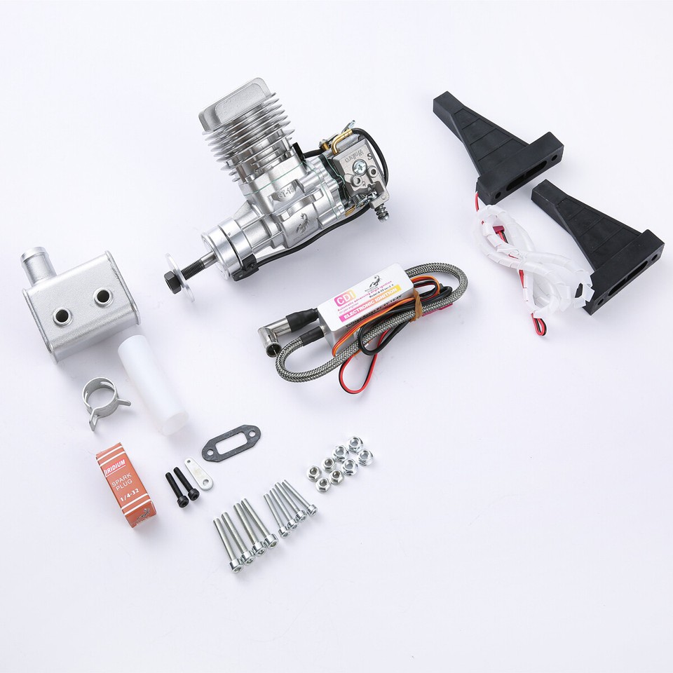 RCGF STINGER 15cc SE Side Gas Two Stroke RC Remote Control Airplane ...
