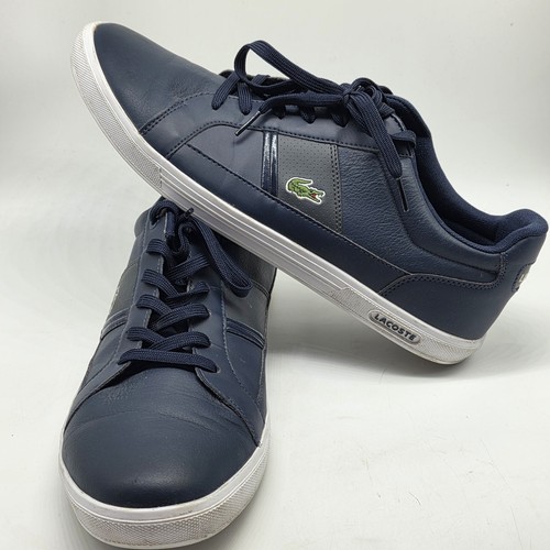 Men's LACOSTE 'Graduate BL 1' Sz 12 US Shoes Navy Blue Casual | eBay