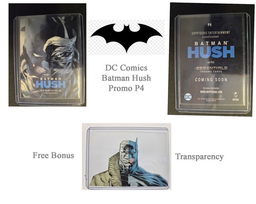 DC Comics Batman Hush Promo P4 Cryptozoic Essentials Trading Card and ...