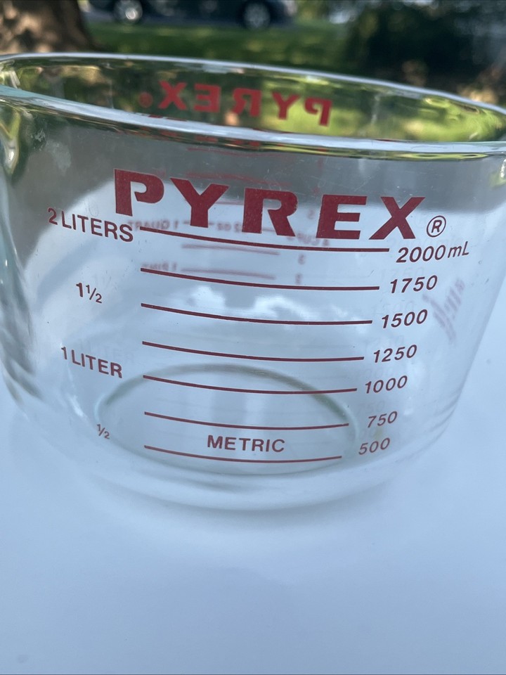 Vintage Pyrex 8 Cup Measuring Cup #564 Bowl 2 Quarts 64 Ounces | eBay