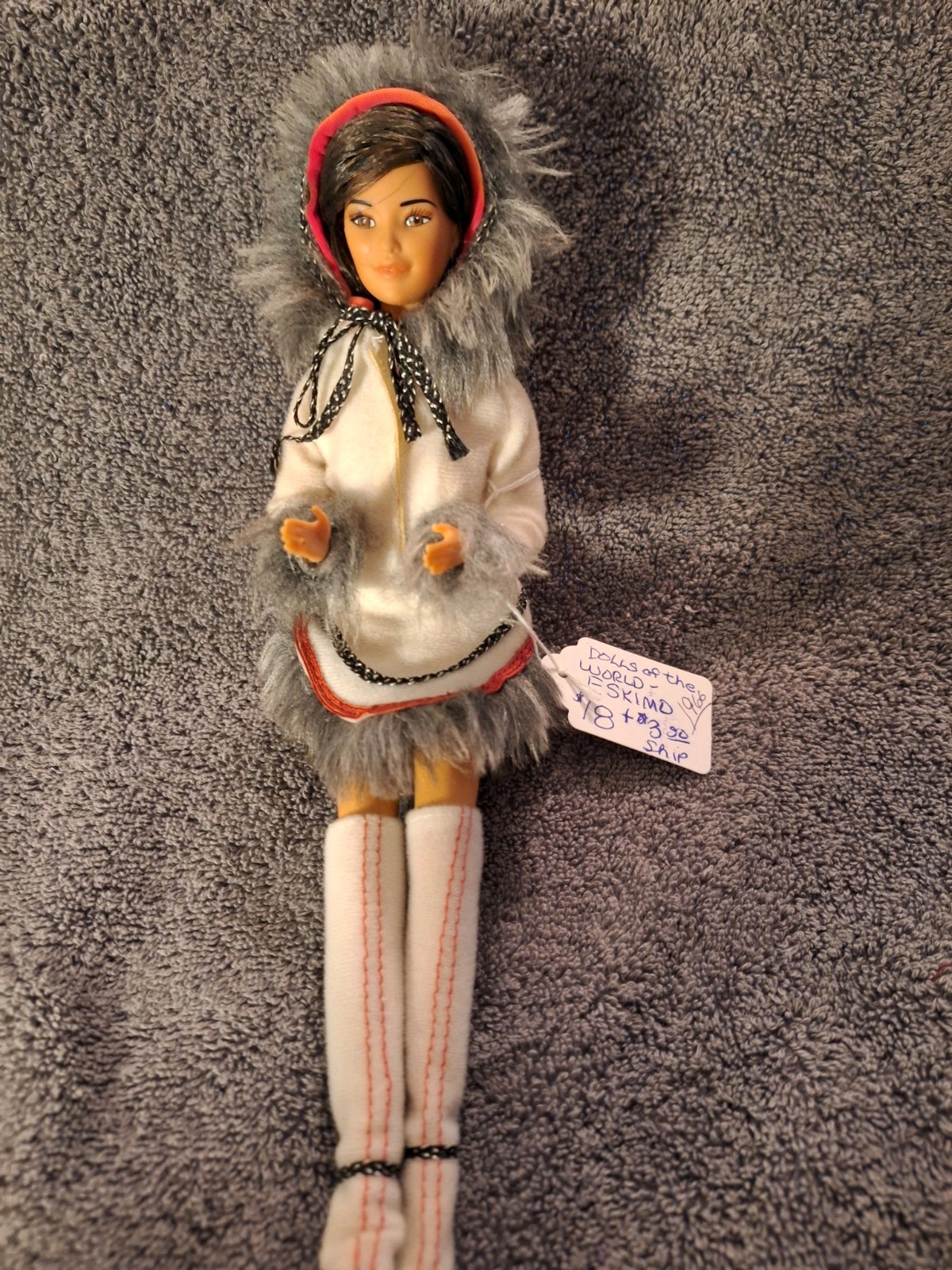 Mattel Arctic Barbie Doll Eskimo Dolls of the World Collection Vintage ...