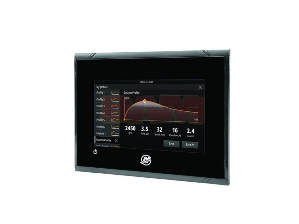 Mercury-Mercruiser VesselView 502 Multi Engine Display only kit ...