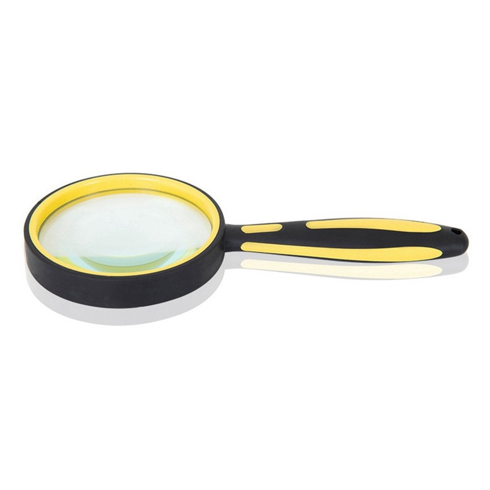 Portable Yellow Magnifying Glass 110mm Diameter Lens is Suitable ...