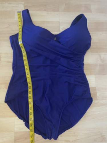 Miraclesuit Women’s One Piece Swimsuit Size 24 Purple Tummy Control | eBay