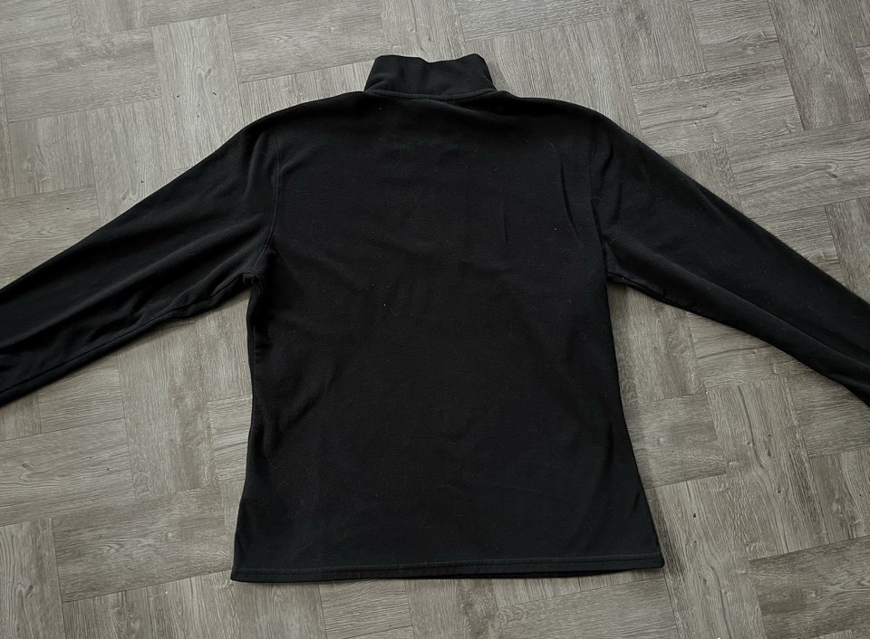 The North Face Pullover Women’s Large Black TKA 100 Fleece Jacket 1/4 ...