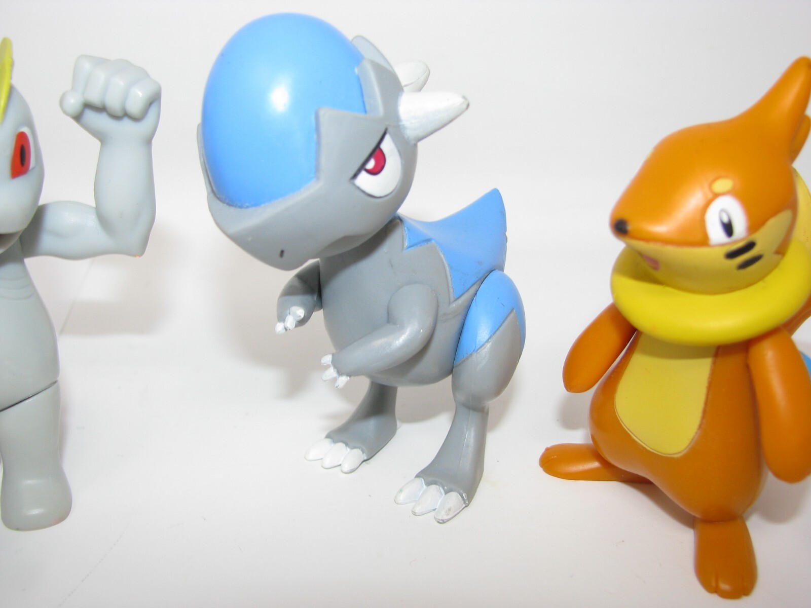 Lot of 3 Jakks Pokemon Action Figure 2007 Cranidos, Machop, Buizel | eBay
