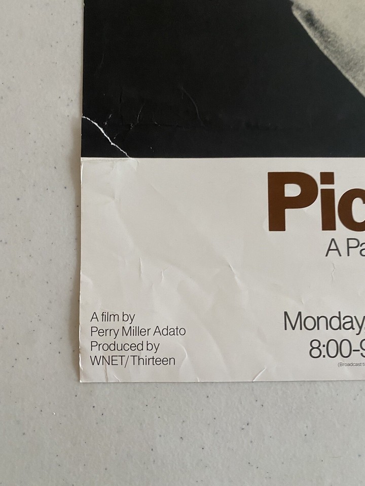 Pablo Picasso: A Painter's Diary PBS IBM movie poster 11x16” Surreal ...