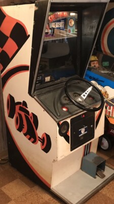 Chicago Coin Arcade Machine 1969 Speedway Driving Game Made In USA 100% ...