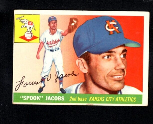 24992* 1955 Topps # 61 Spook Jacobs | eBay