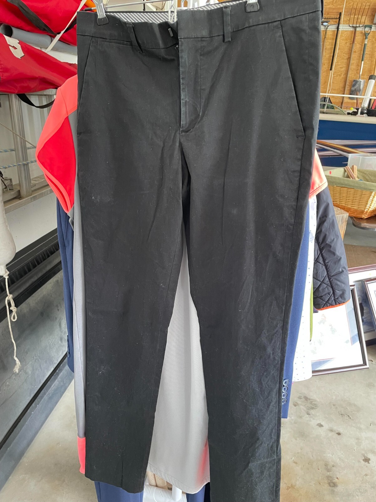 mens pants from Express , stretch extra slim, size 29X34 black | eBay