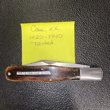 Case Tested XX 1920-40 pocket knives – Old Pocket Knives