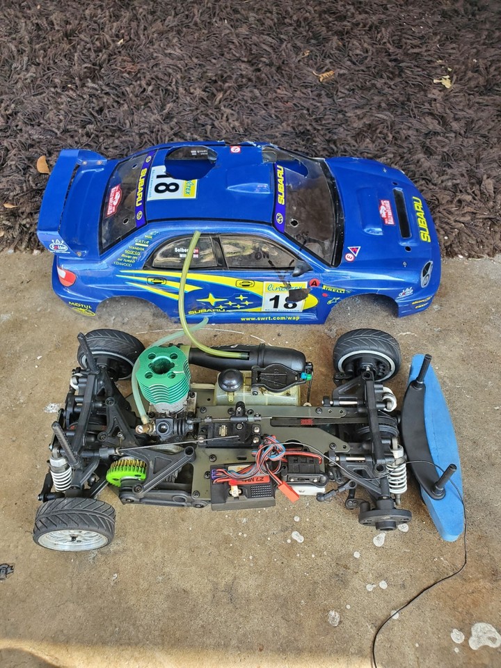 Cen CT5 RC Car Nitro CEN RACING (SELLING AS IS FOR PARTS OR REPAIR) 1/ ...