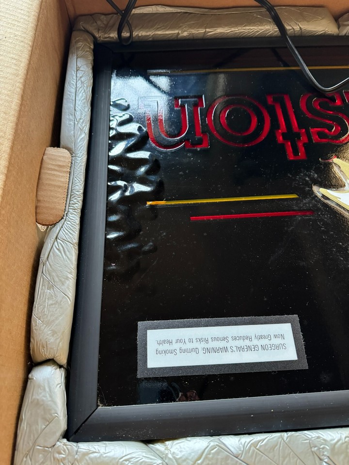 Winston Electric Neon Sign | eBay