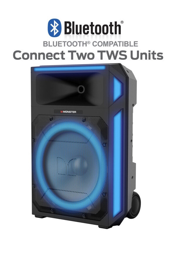 Monster X6 (MNX6) All-In-One Bluetooth PA Speaker System for sale ...