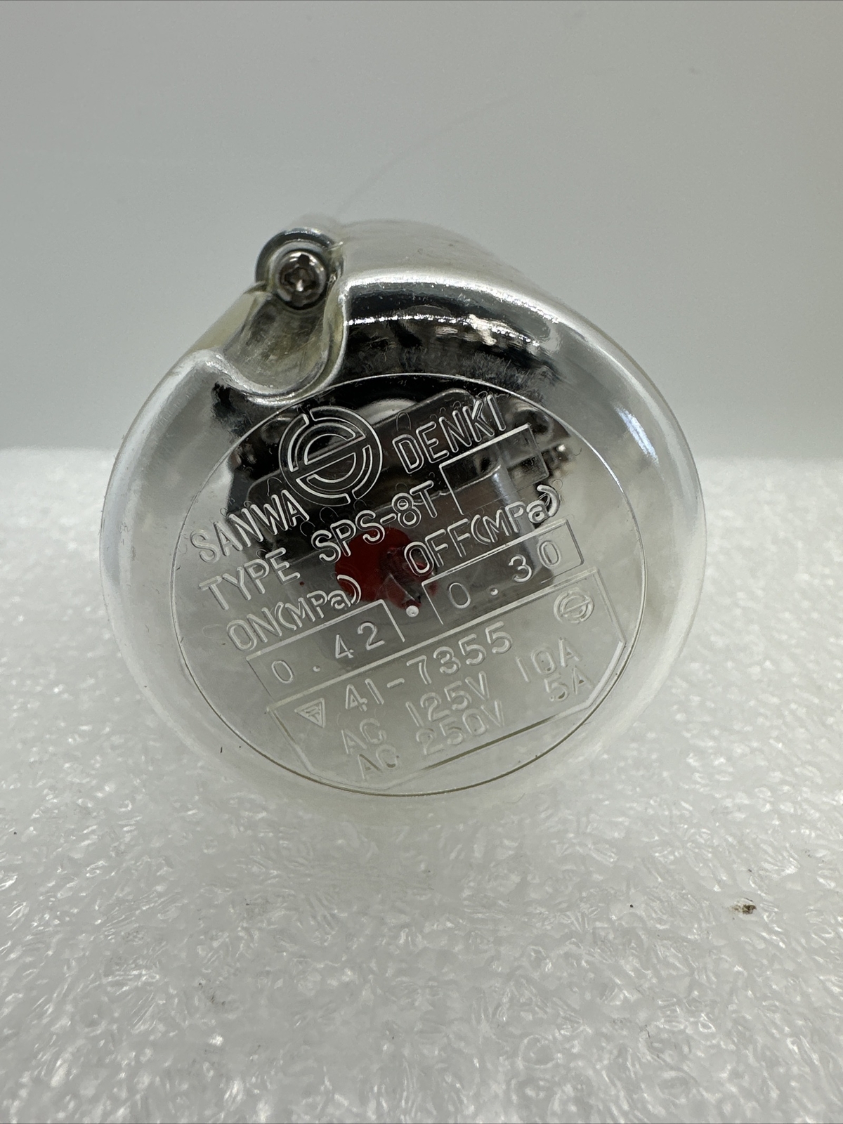 Sanwa Denki SPS-8T Pressure Switch On .42/off .30**NOS** | eBay