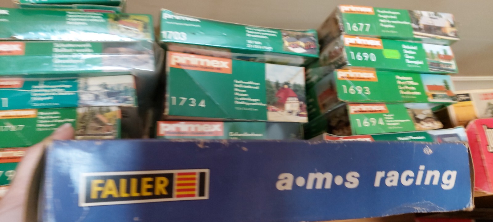 Rare Vintage Faller HO Scale Model Building Kits House/Greenhouse/High ...