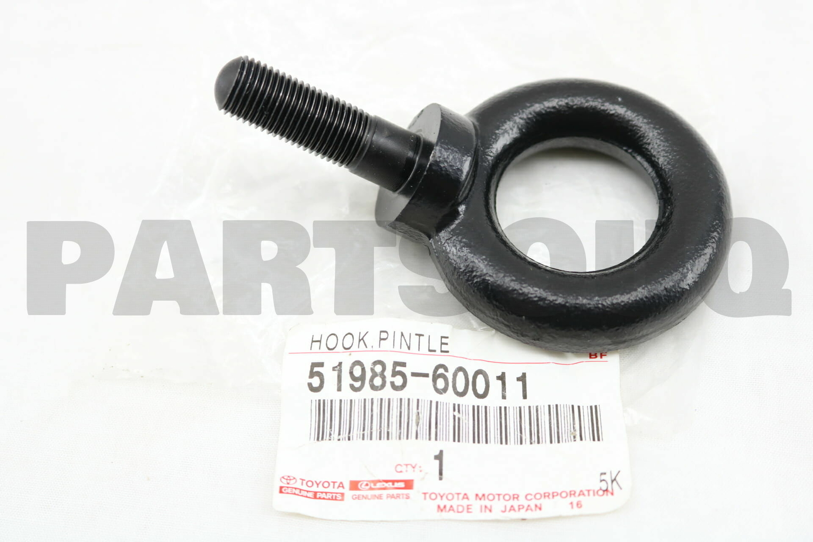 5198560011 Genuine Toyota HOOK, EYELET PINTLE 51985-60011 | eBay