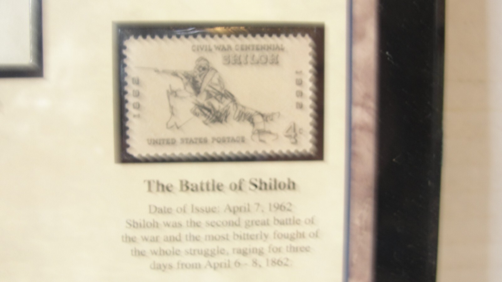 FRAMED "CIVIL WAR STAMP COLLECTION" | eBay