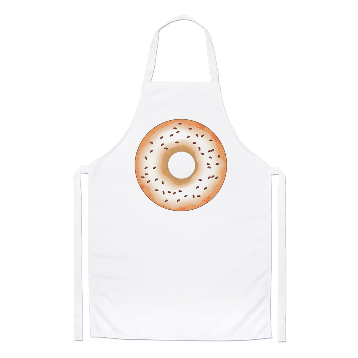 Coffee Glazed Doughnut Donut Chefs Apron - Food Funny Cooking | eBay