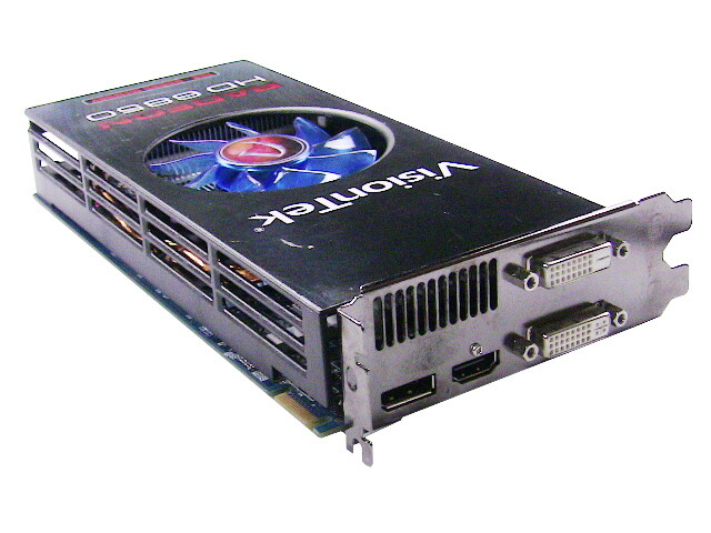 Dell OEM VisionTek Radeon HD 6850 1GB GDDR5 Desktop Video Card 9XD38 ...