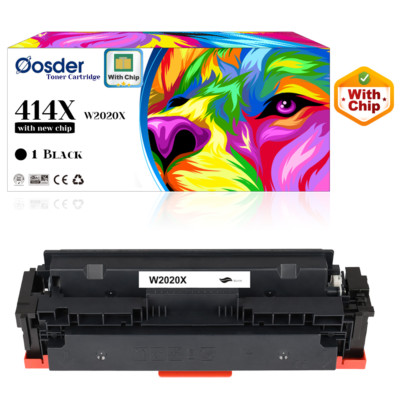 414X Black Toner(New Chip), for HP M454 dn/dw MFP M479 M479dw/dn/fdw ...