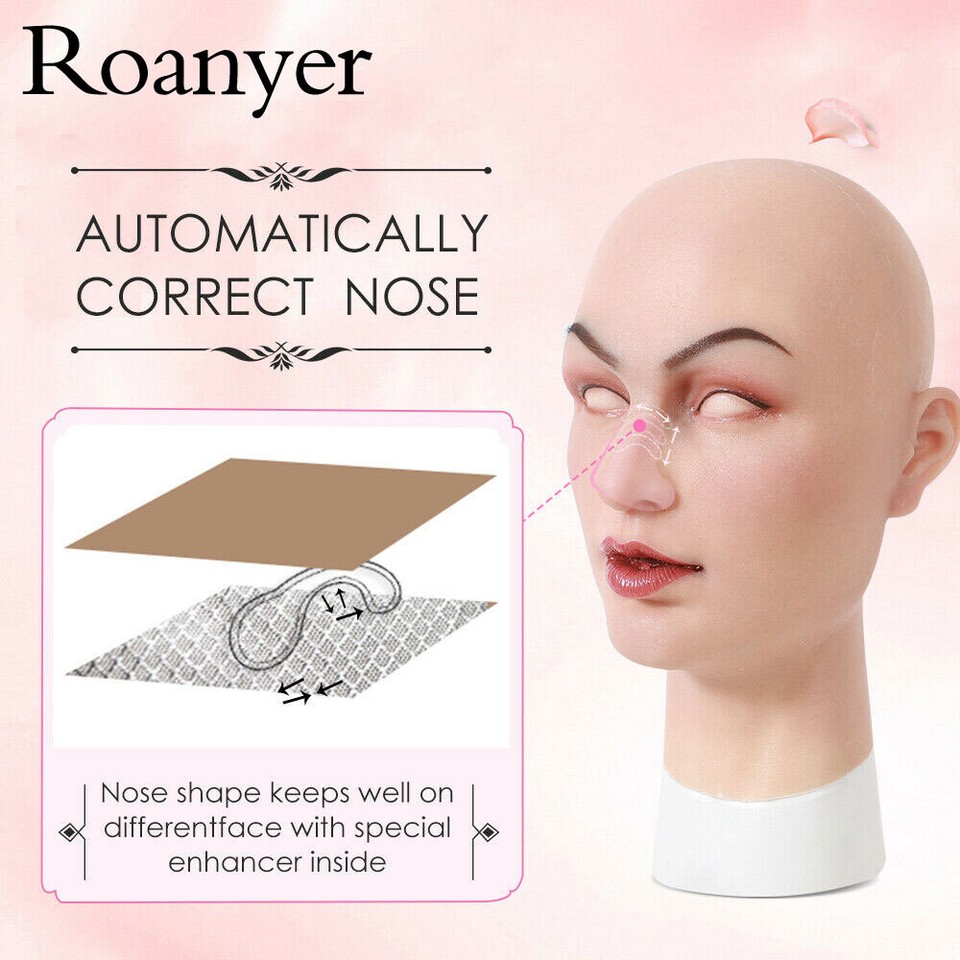 Roanyer Realistic Silicone Mask Female Mask Real Mask Betty Cosplay ...