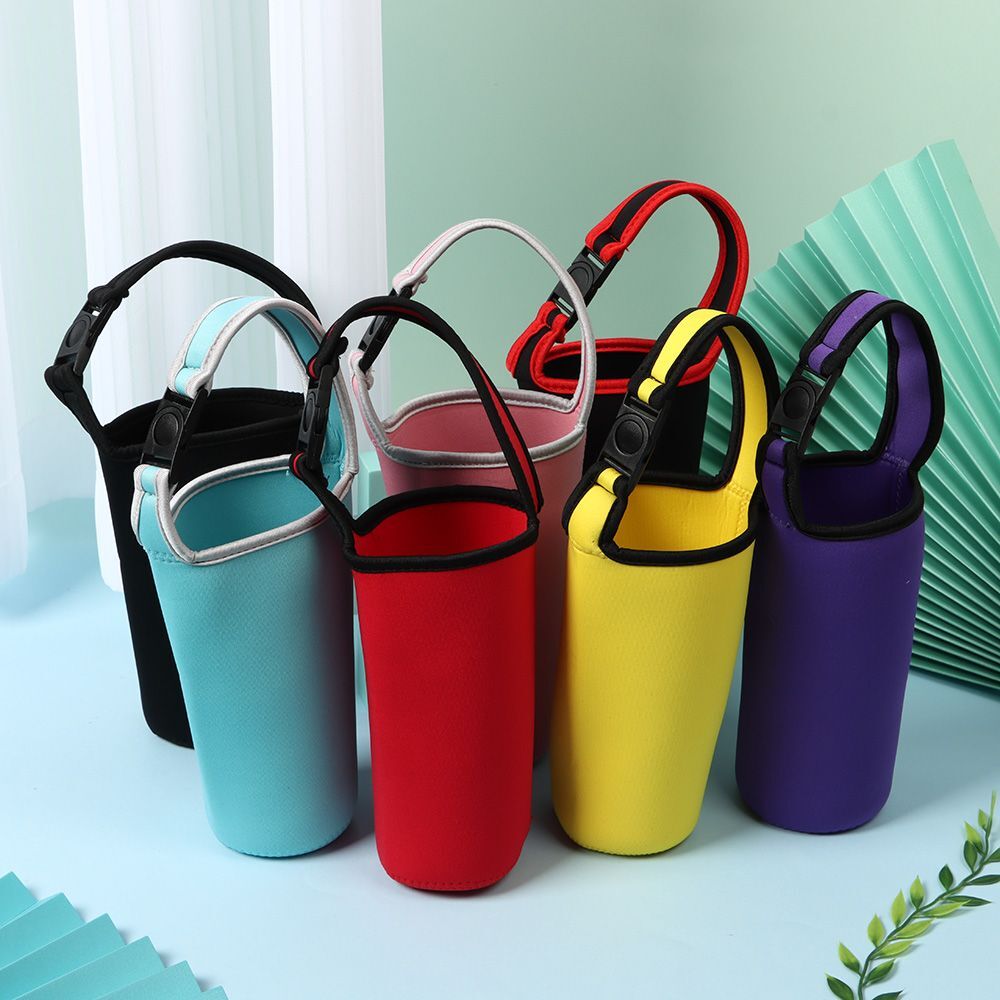 Portable Cup Pouch Tote Bag Mug Holder Beverage Bag Cup Sleeve Water ...