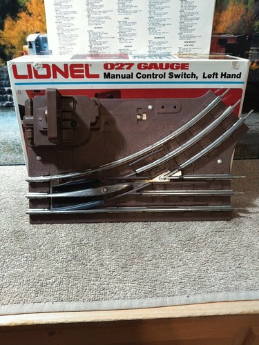 Lionel 027 6-5021 Manual Left Turn Switch | eBay