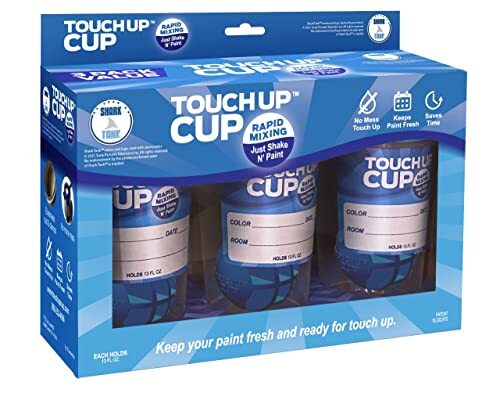 Touch Up Cup Empty Plastic Paint Storage Containers with Lids for ...