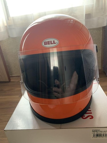 BELL STAR II Full Face Helmet L(59-60) Orange #QOK6NI | eBay