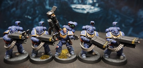 Ultramarines Desolation Squad painted Warhammer 40k Primaris Space ...
