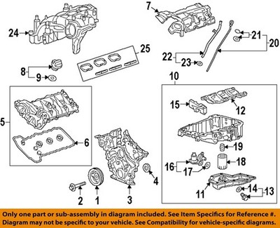 GM OEM 16-25 Acadia EngineTransaxle Engine Parts-Intake Manifold Gasket ...